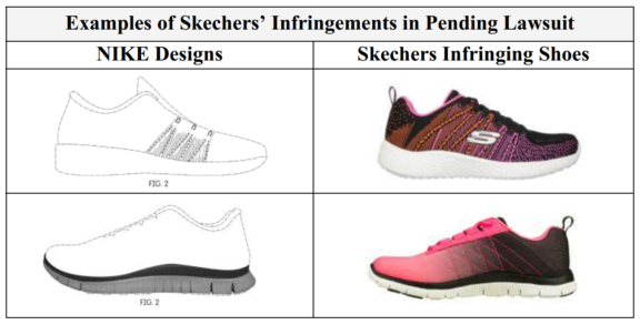 Just Sue It: Nike Takes Skechers To Court For Copying Design Patents